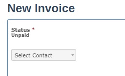 Create a new invoice | InfoFlo Solutions