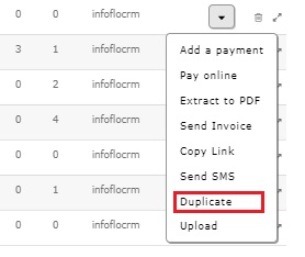 How to duplicate an invoice | InfoFlo Solutions